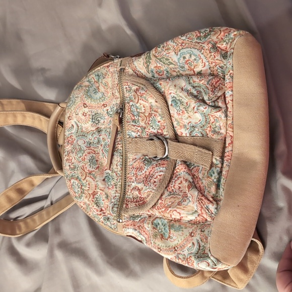 Fossil | Bags | Fossil Paisley Small Backpack | Poshmark